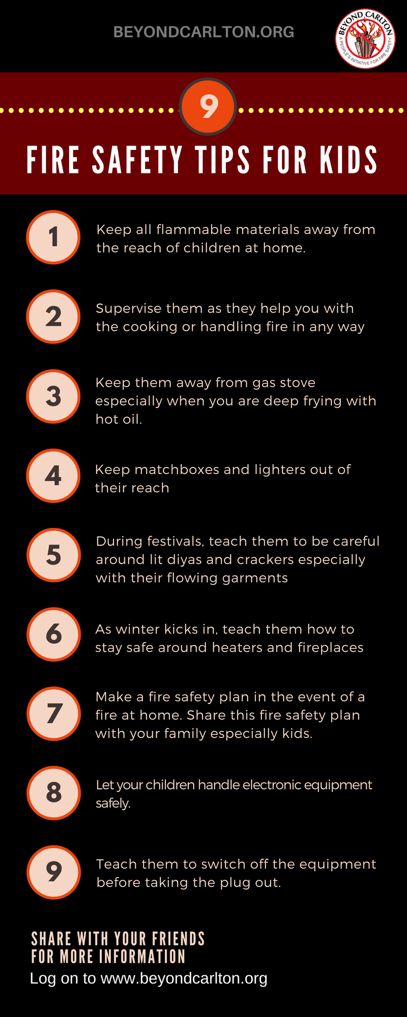 9 Fire Safety Tips For Kids 9 Fire Safety Tips For Kids